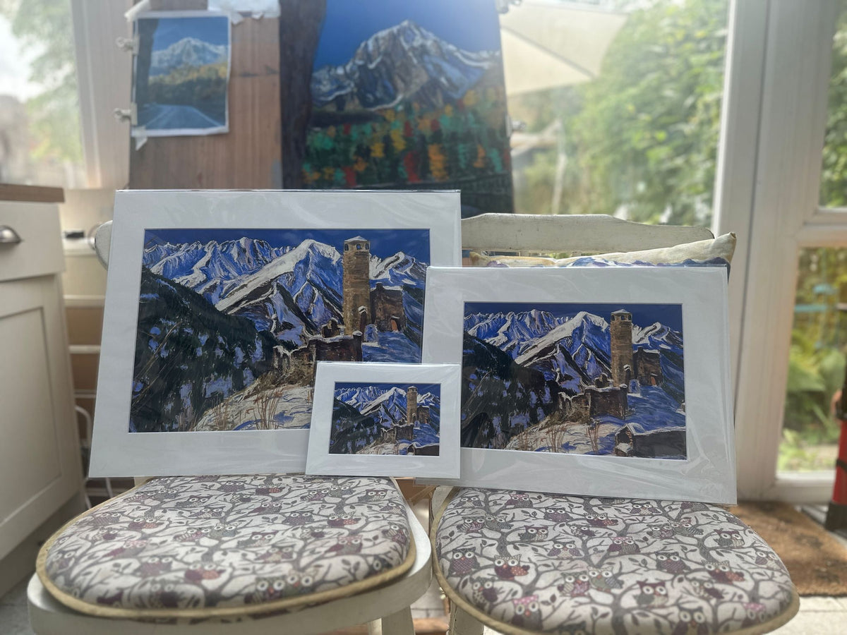 Limited Edition of of Giclee Prints of Chatelard in different sizes ...